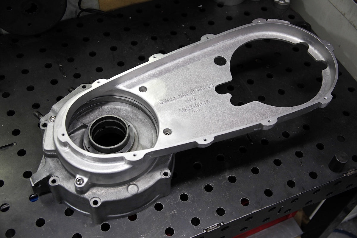 Cast Inner Primary for Shovelhead – Small Batch Parts MFG.